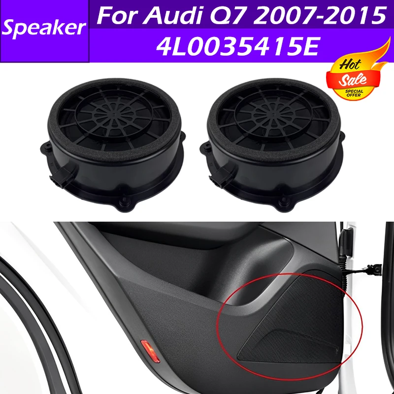 4L 0035415 E puerta delantera de coche Woofer sonido altavoz Tweeter ...