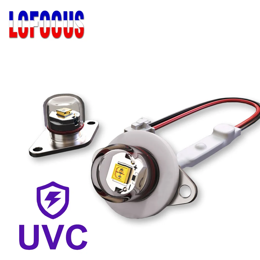 높은 품질 깊은 UV LED 자외선 램프 270nm 275nm 280nm UVC 12V 24V 물 정화 소독 살균|살균등 ...