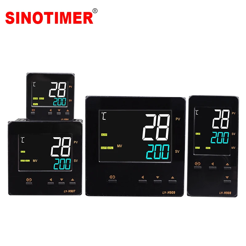 Large Hd Lcd Digital Pid Temperature Controller Heating Cooling Regulator Universal Multi ...