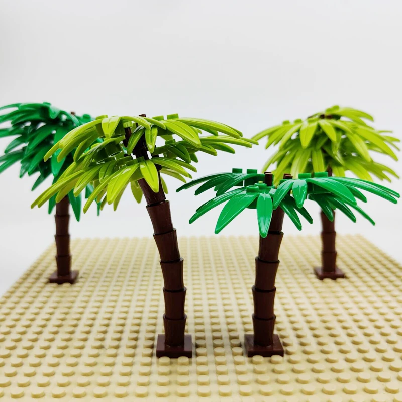 Building Blocks Palm Trees | Legos Children Landscapes | Tree ...