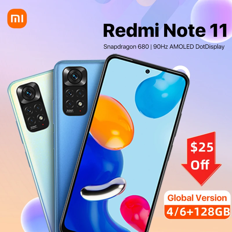 Xiaomi-Redmi-Note-11-64GB-128GB-Snapdragon-680-Octa-Core-6-43-AMOLED ...