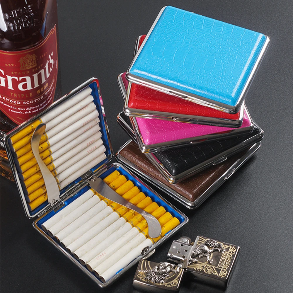 Plastic-Cigarette-Case-Box-for-Men-Exquisite-Ladies-Cigarette-Storage ...