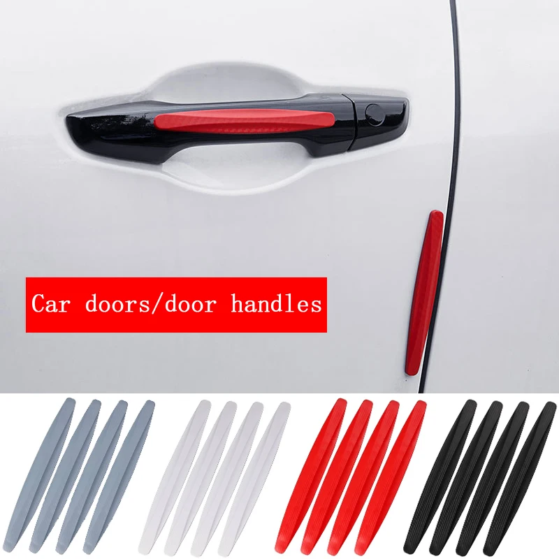 New-4-6-Piece-Universal-Front-Rear-Bumper-Corner-Protector-Guard-Car ...