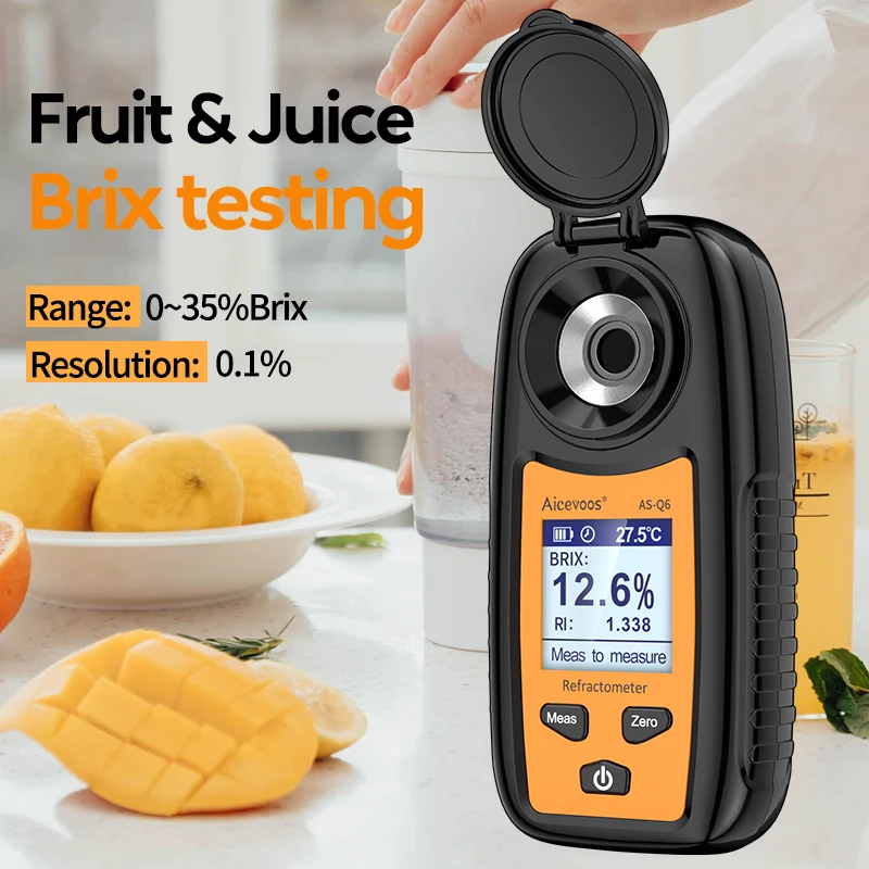 Aicevoos-Digital-Refractometer-Brix-Meter-Sugar-Content-Measuring ...