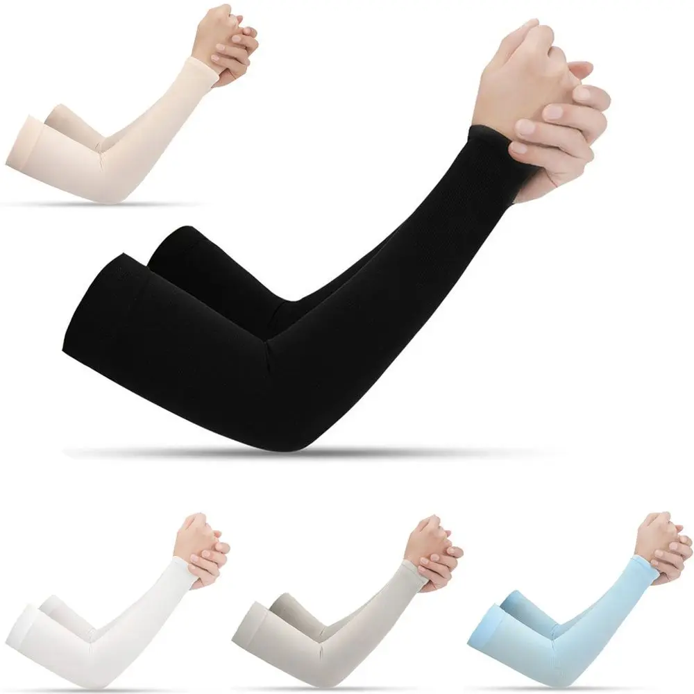 2Pcs-Arm-Sleeves-Warmers-Sports-Sleeve-Sun-UV-Protection-Hand-Cover ...