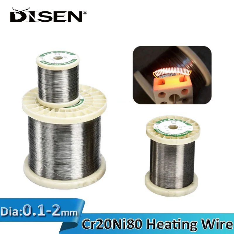 1/3/5M Cr20Ni80 Heating Wire Nichrome Heating Wire Resistance Wires For ...