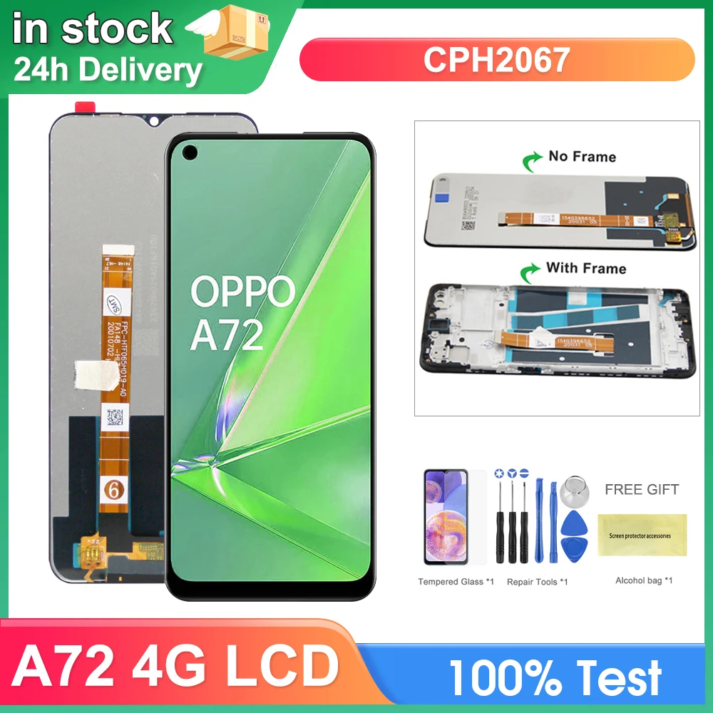 6-5-IPS-Display-Screen-for-Oppo-A72-CPH2067-Lcd-Display-Digital-Touch ...