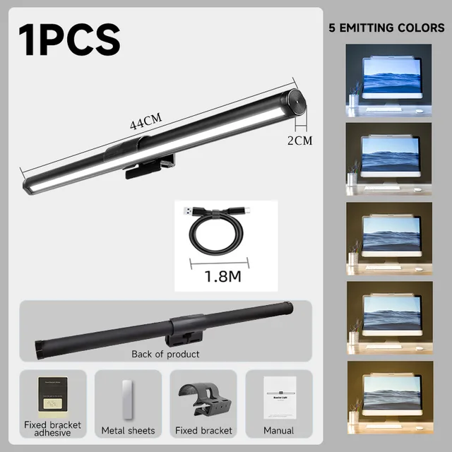 Monitor Light Bar Desk Lámpák Led Sáv Db Lightbar Rgb ...