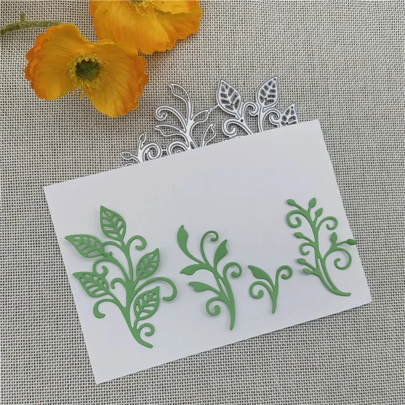 Twig-grass-Leaf-4-Metal-Cutting-Dies-Stencils-For-DIY-Scrapbooking ...