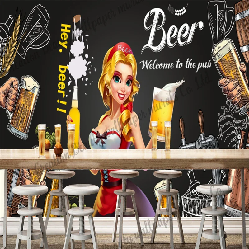 Beer Girl Wallpaper