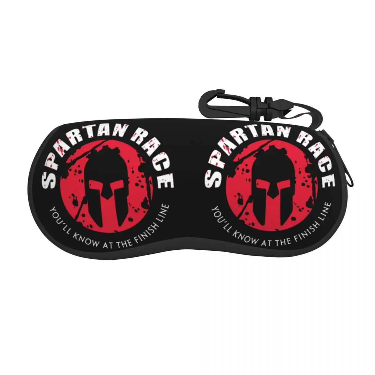 Custom-Large-Spartan-Race-Logo-Shell-Glasses-Case-Unisex-Travel ...