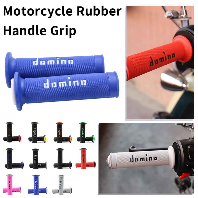 7-8-22mm-Handle-Grips-Pro-taper-Motorcycle-Grips-Domino-Dirt-Pit-Bike ...