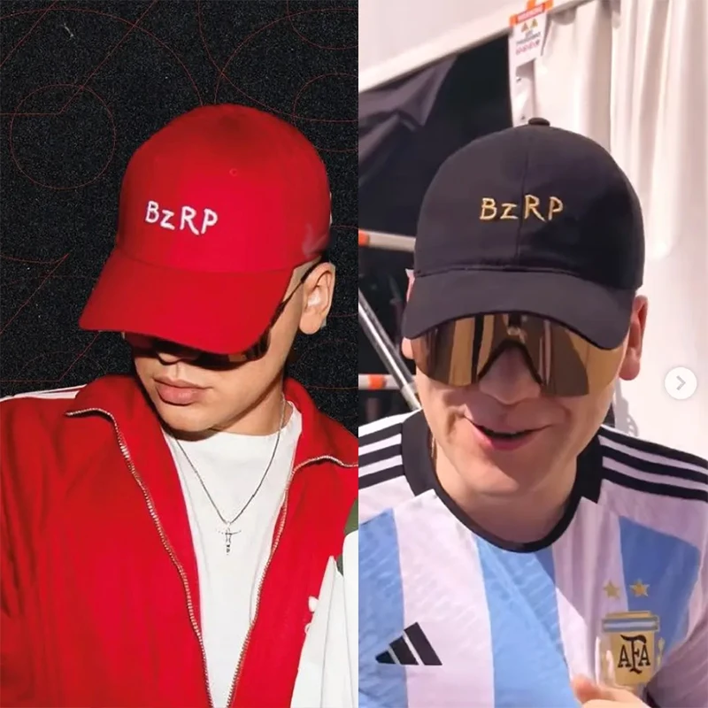 Rapper-Bizarrap-Baseball-Cap-Gorra-bzrp-Hip-Hop-Hat-Concert-Men-Women ...