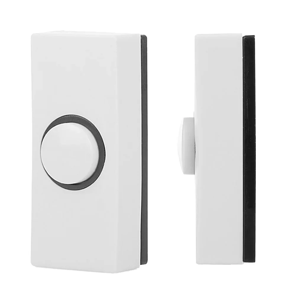 Plastic-Hard-Wiring-Press-Button-Press-Button-Push-Press-White ...