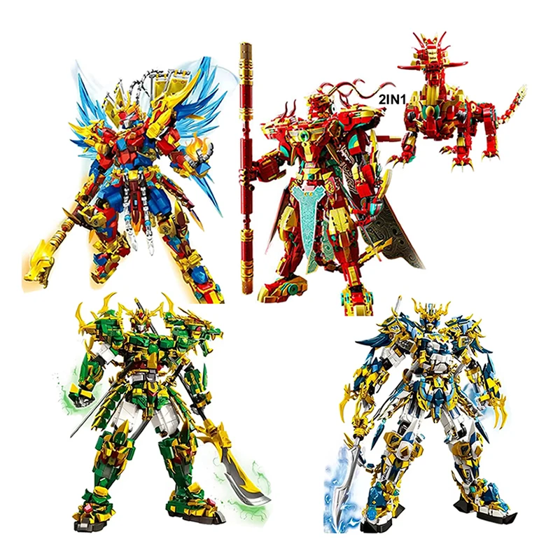 New-Mechanical-Armor-Shanhai-Jing-Qing-Dragon-God-Beast-Mech-Monkey ...