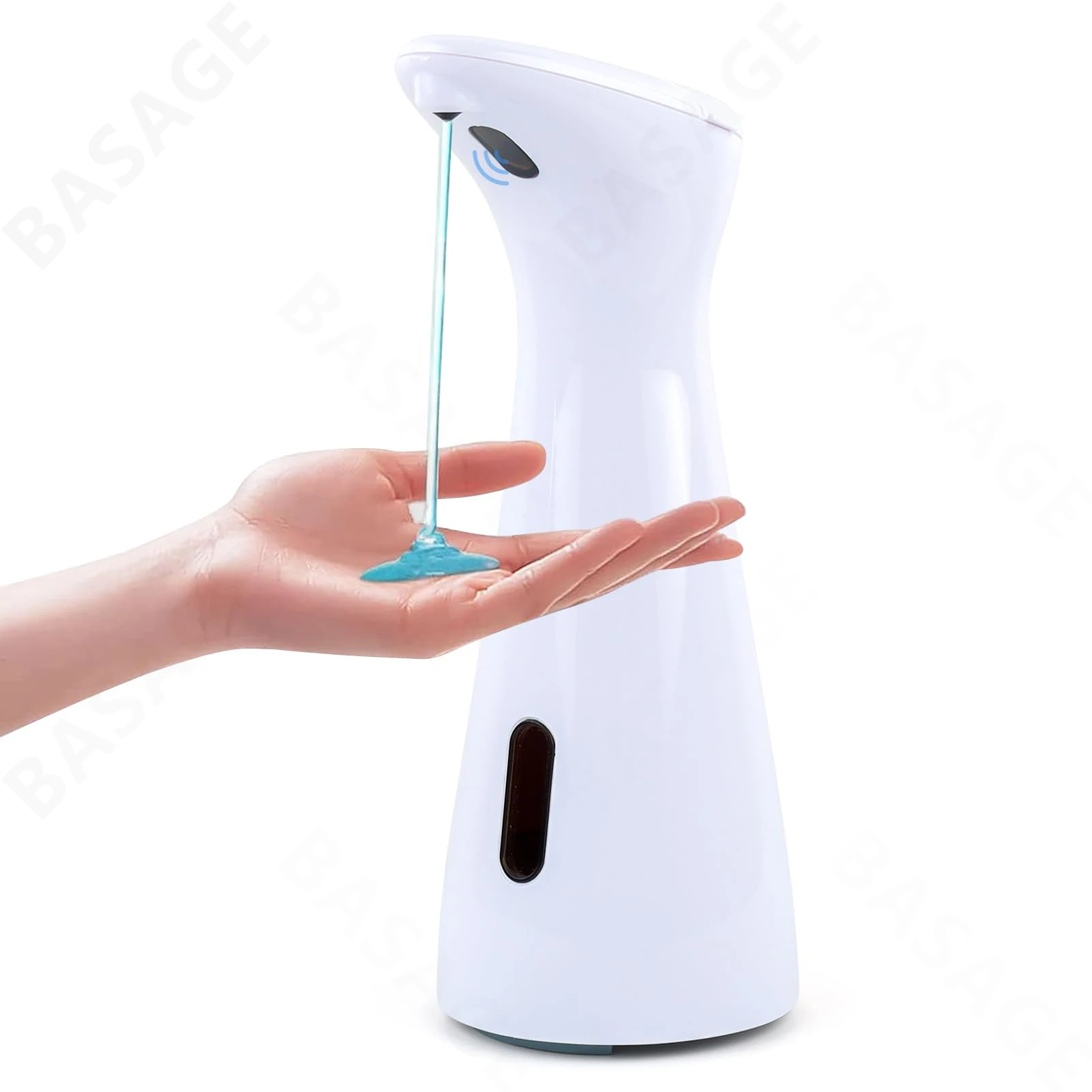 Automatic-Sensor-Soap-Dispenser-White-High-Quality-Abs-Waterproof-Hand ...