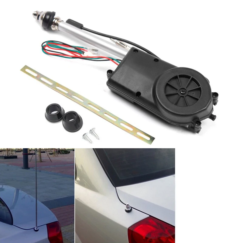 Universal-Car-Auto-SUV-AM-FM-Radio-Electric-Power-Automatic-Antenna ...