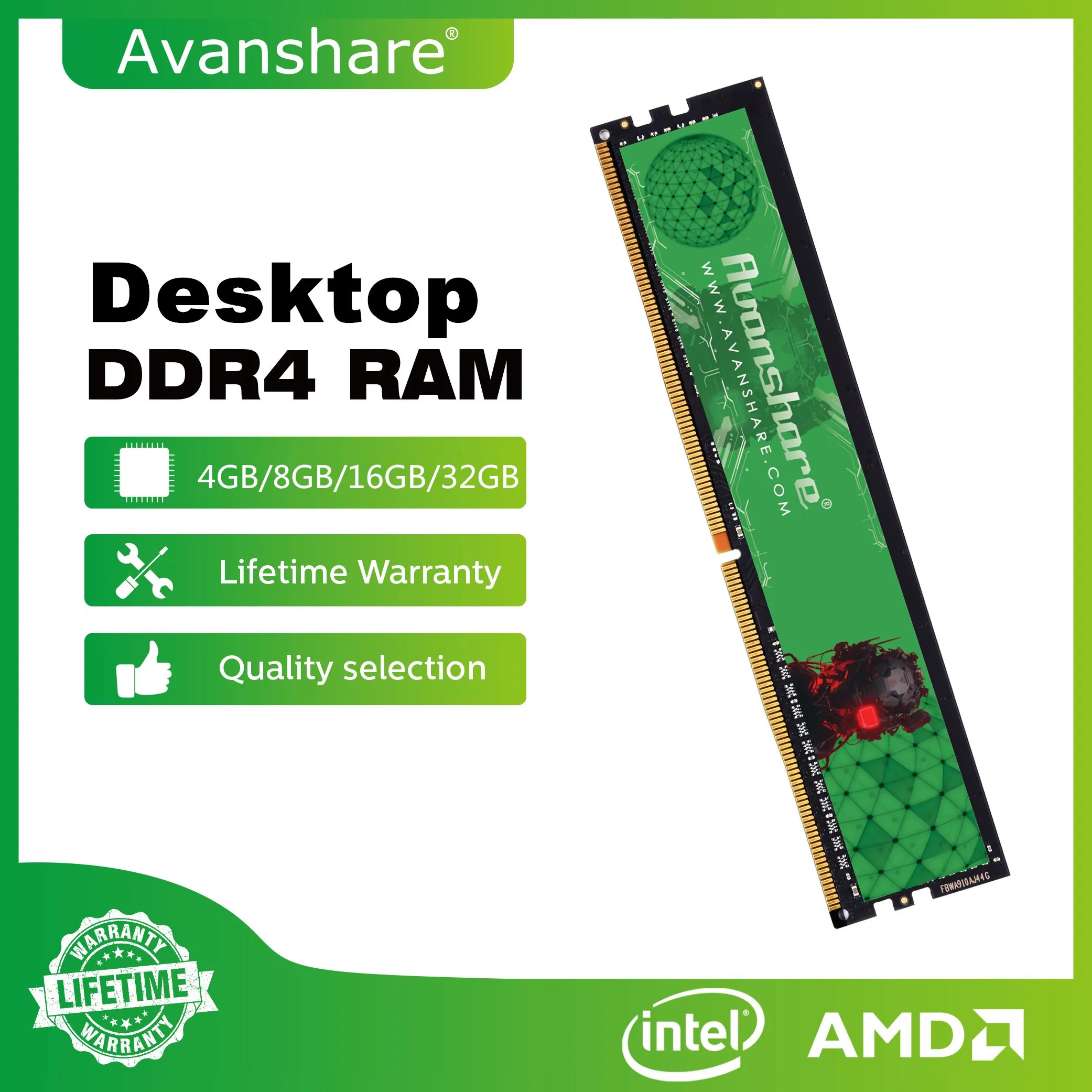 Mem-ria-RAM-Avanshare-DDR3-DDR4-4GB-8GB-16GB-32GB-1333-1600-2133-2400 ...