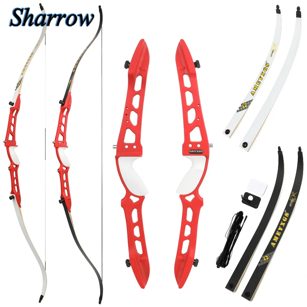 66-68-70-Recurve-Bow-14-40lbs-Alloy-Riser-Bamboo-Core-Limb-Archery ...