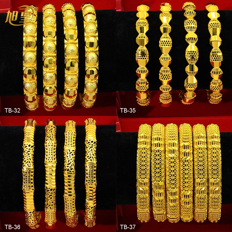 Ethiopia-New-Gold-Colour-Luxury-Bangles-Bracelet-Bride-Wedding ...