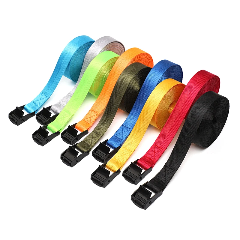 5meter Buckle Tie-down Belt Cargo Straps For Car Motorcycle Bike With ...