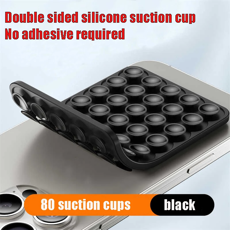 Silicone Mobile Phone Fixing Suction Cup Double Sided Fixed Pad Car ...