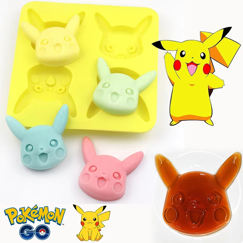 Chocolate Silicone Mold Pokemon | Chocolate Mold Silicone Anime ...