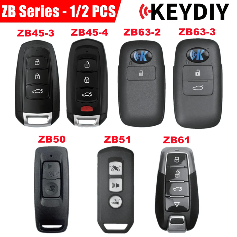KEYDIY ZB45 ZB50 ZB51 ZB61 ZB63 ZB Universal Smart Remote Key ...