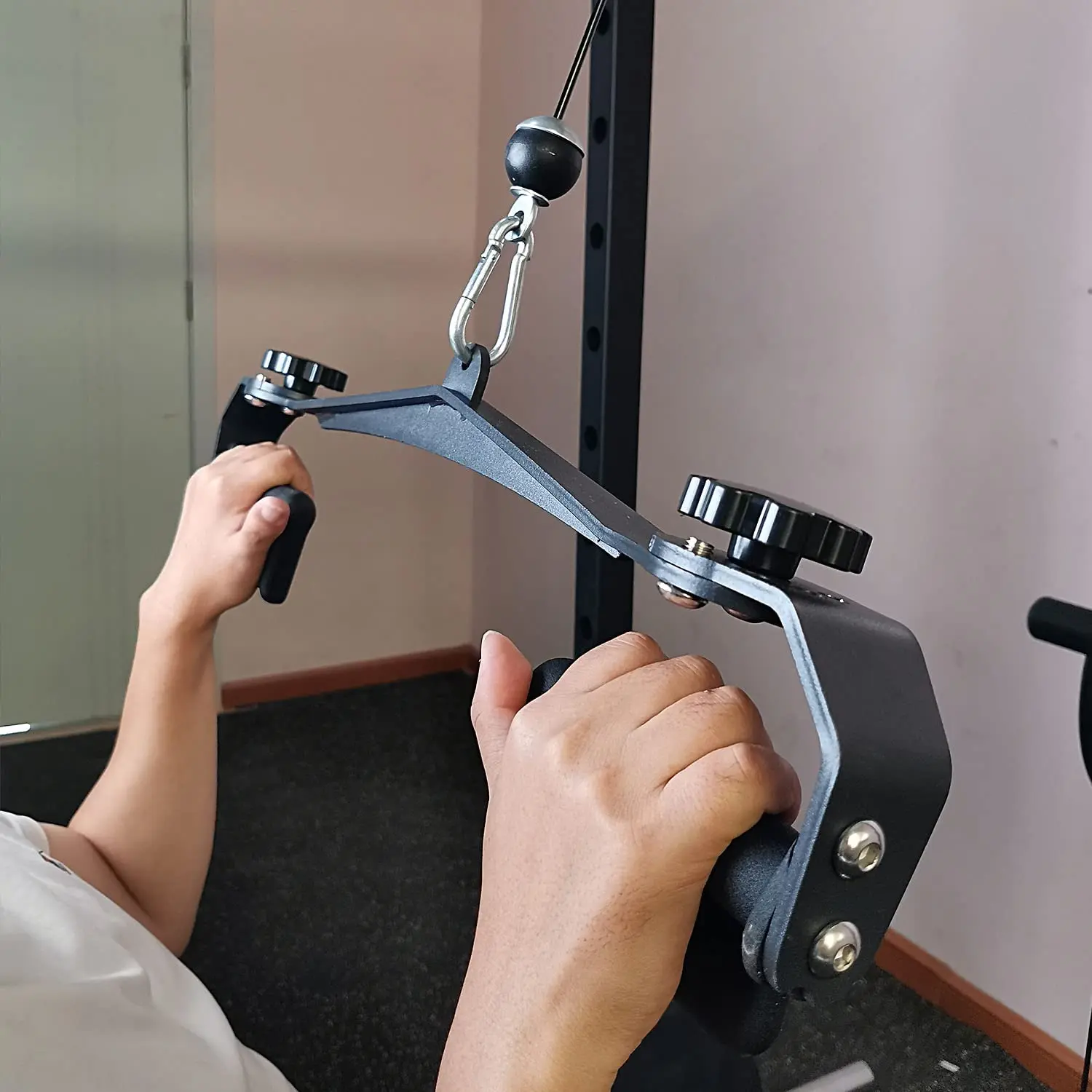 Palestra-Lat-Pull-Down-Bar-Fitness-canottaggio-allenamento-T-Bar-alto ...