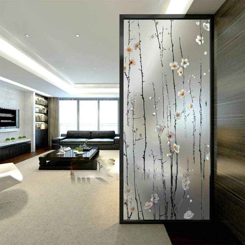 Glass Partition Wall For Living And Dining