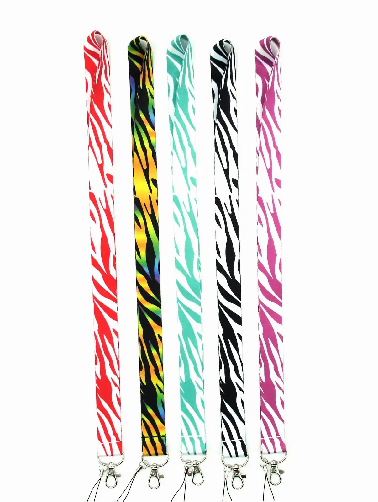 Wholesale-zebra-stripe-Lanyards-For-Keychain-ID-Card-Pass-Mobile-Phone ...