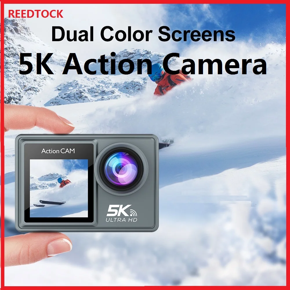 Action-Camera-5K30FPS-With-Wifi-Remote-Control-Dual-Screen-170-Wide ...