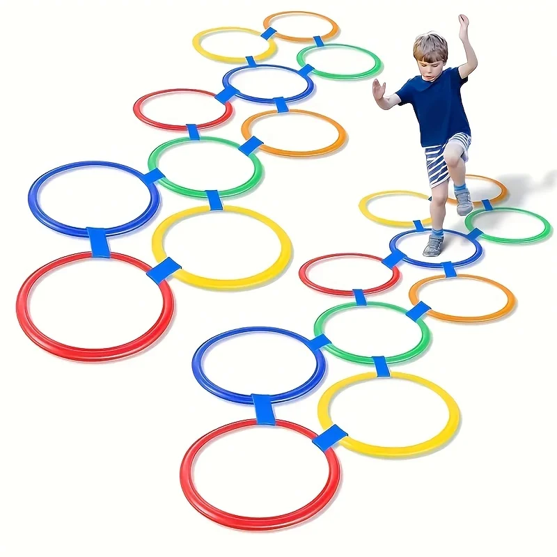 1-20pcs-Super-Fun-Jump-Circle-Indoor-Outdoor-Game-Circular-Design-Children-s-Balance-Agility ...
