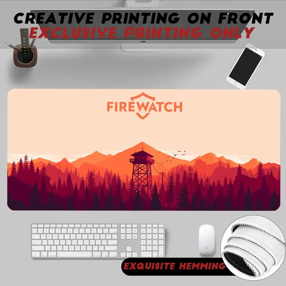 Fashion-Viedo-Game-Firewatch-Mouse-Pad-Non-Slip-Rubber-Edge-locking ...