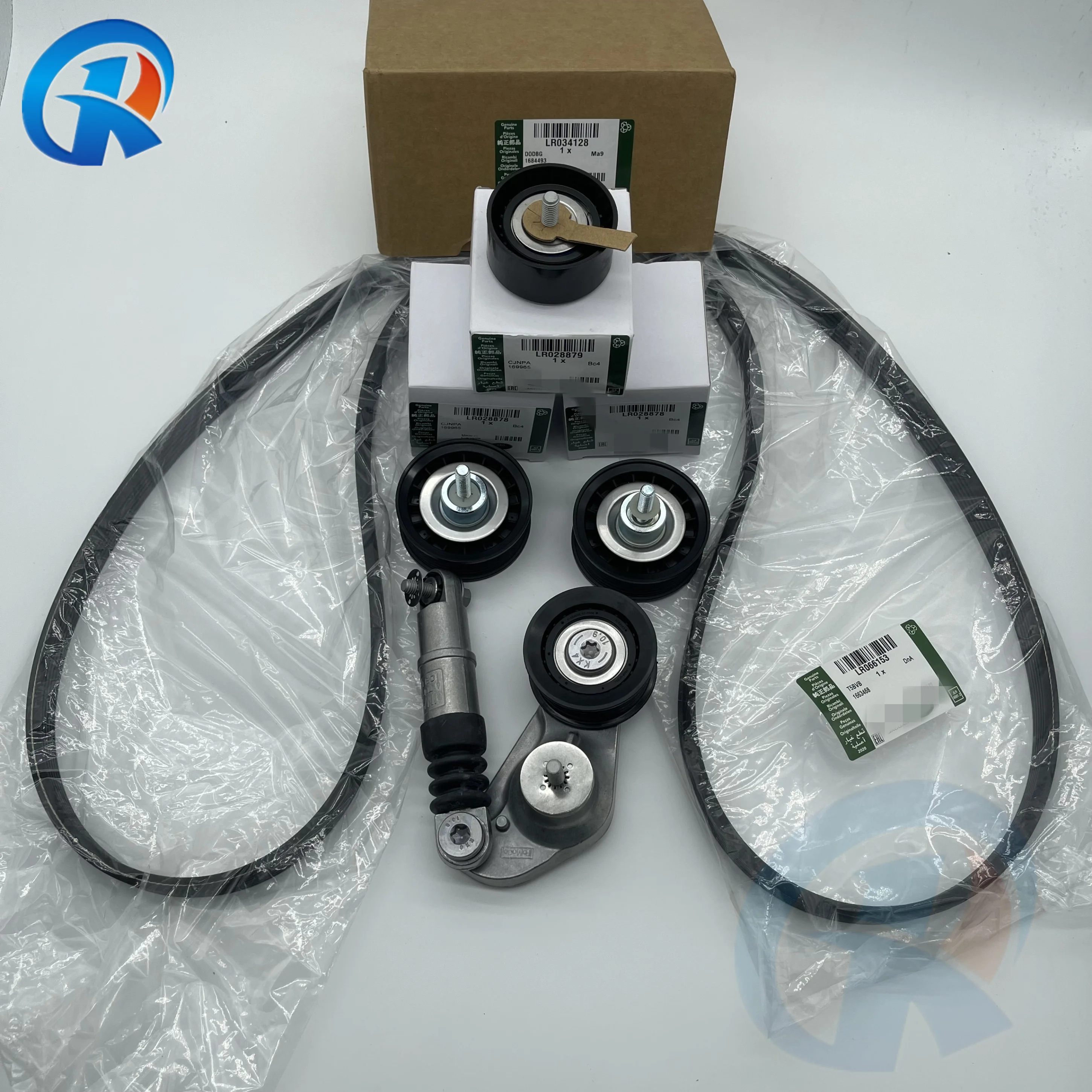 Belt-Tensioner-LR034128-Belt-LR066153-Belt-Idler-Upper-LR028878-Lower ...