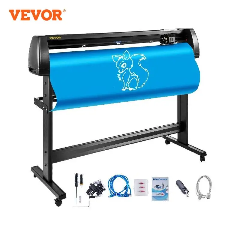 VEVOR-53-Inch-Vinyl-Cutter-Plotter-Machine-1350mm-Vinyl-Cutting-Plotter ...