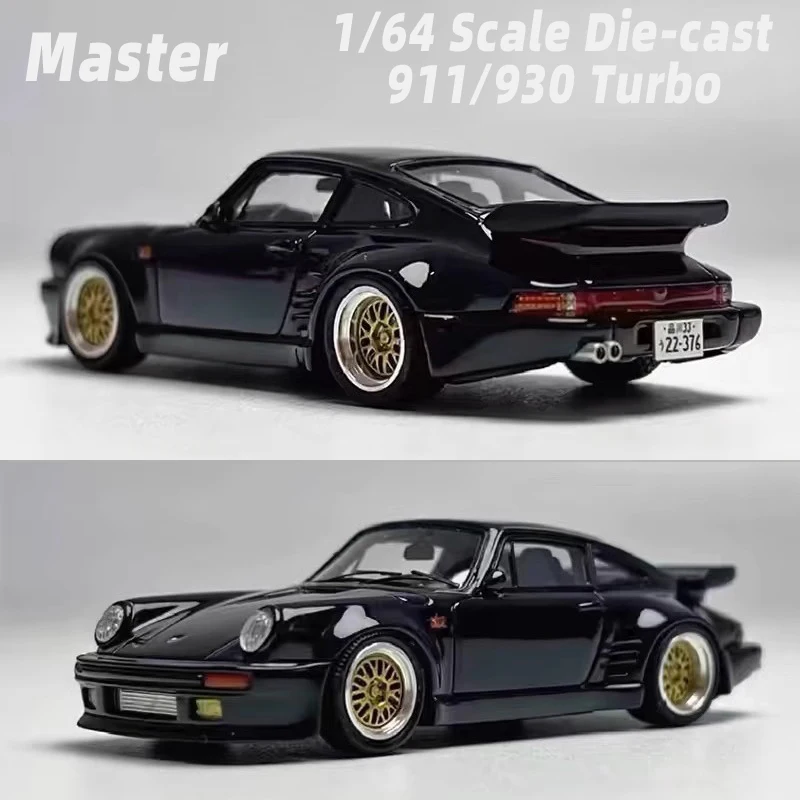 MASTER-911-930-Turbo-Black-Bird-Modified-Vehicle-1-64-Sports-Car ...
