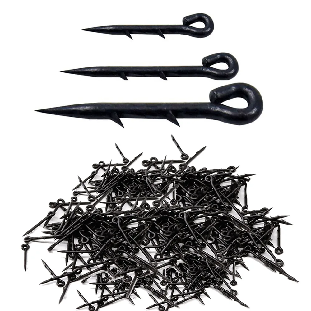 25-50-100pcs-Metal-Bait-Spike-Carp-Fishing-Hook-Bait-Sting-Boilies-Pin ...
