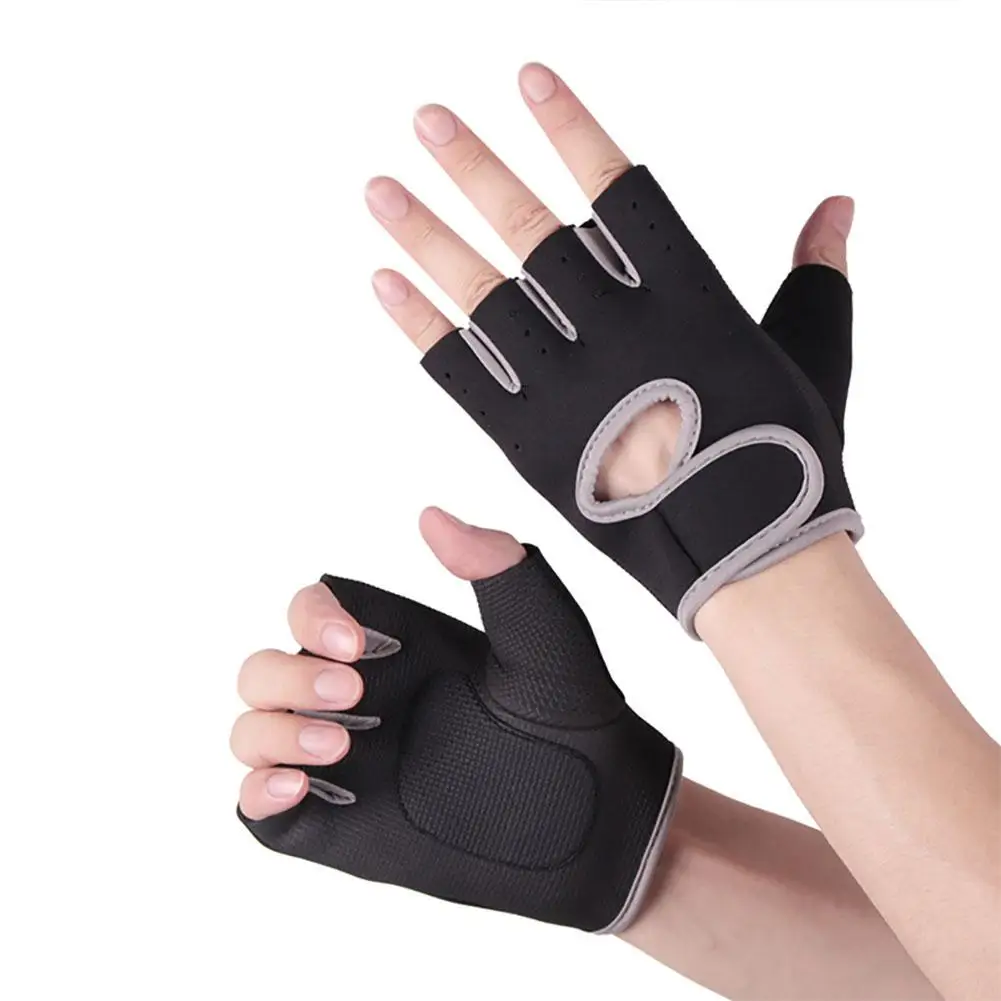 Half-Finger-Gloves-Sport-Gym-Weight-Lifting-Exercise-Fitness-Gloves-For-Men-Women-Gym-Fitness ...