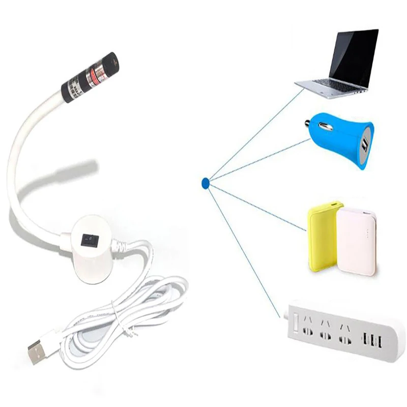 DC5V Line/Cross Sewing Machine Accessories USB Red Laser Positioning L ...