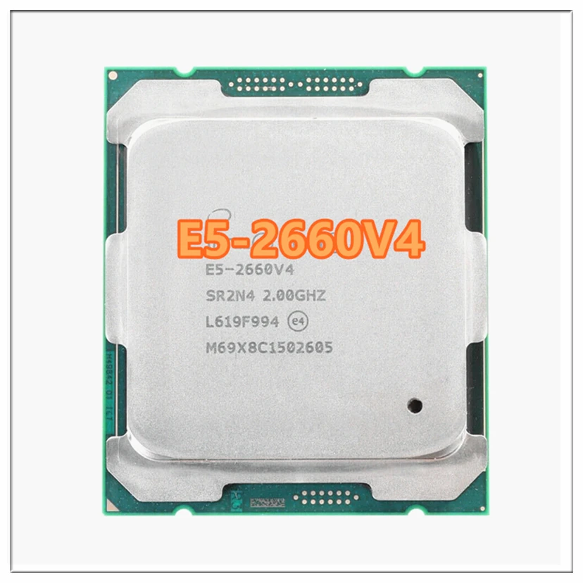 Xeon E5 2660 V4 E5 2660V4 Processador SR2N4 2.0GHz Quatorze núcleos 35M ...