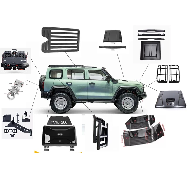 Tank-300-roof-rack-Aluminum-alloy-Tank-300-roof-rack-Aluminum-roof ...