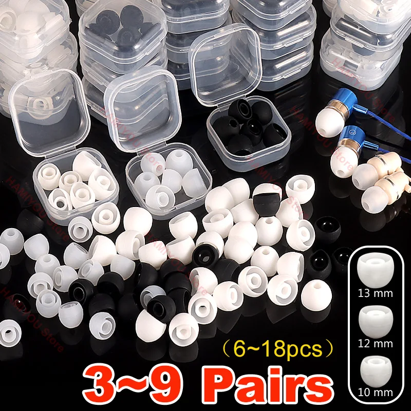 Covers Silicone Replacement Accessories Earphone Noise Reduction Ear ...