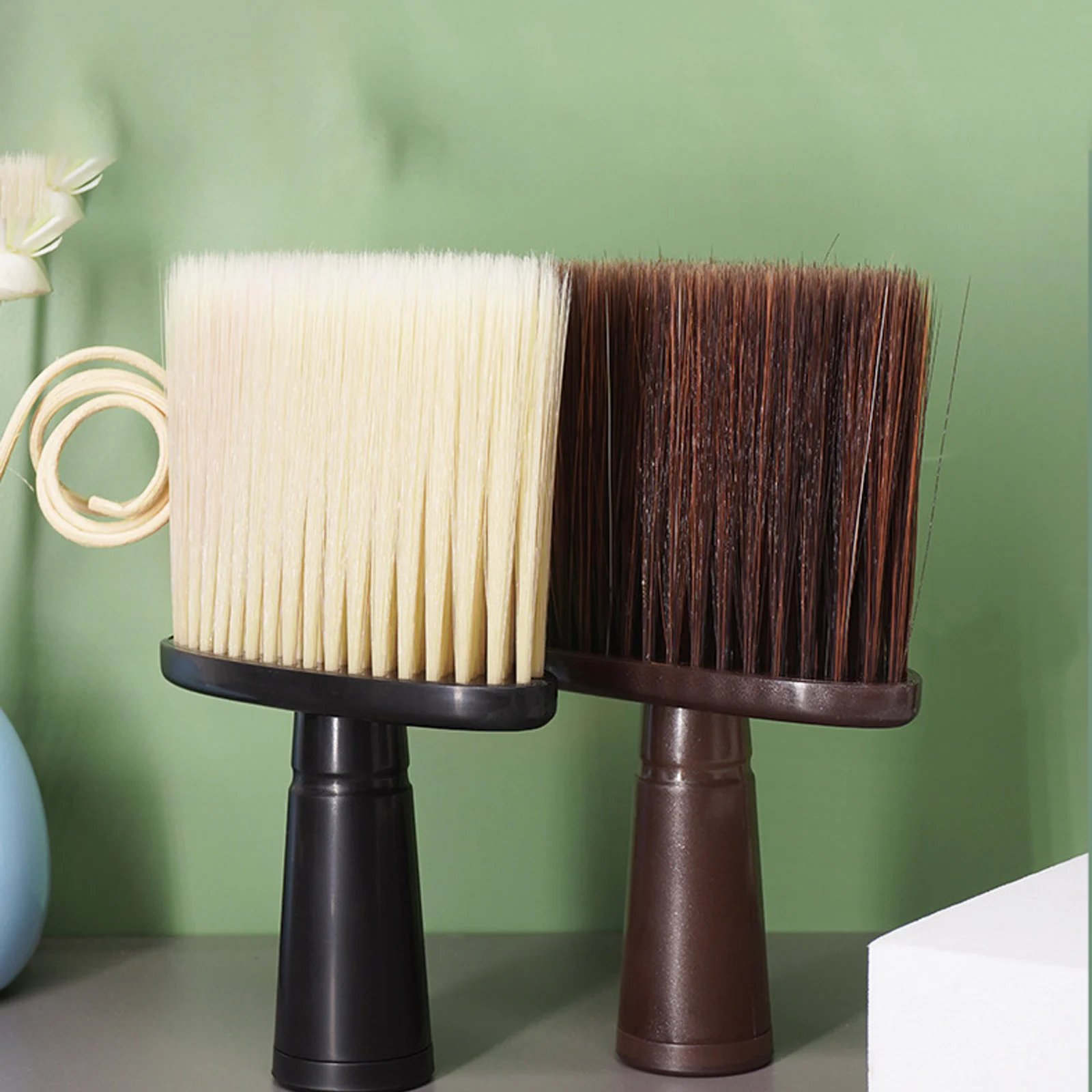 Professional Soft Neck Face Duster Brushes Barber Hair Clean Hairbrush ...