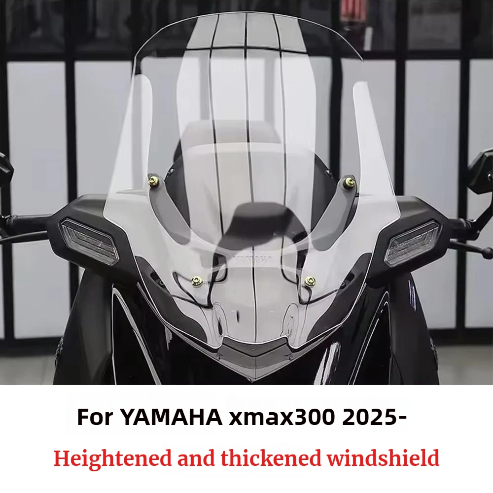 For Yamaha XMAX 300 XMAX300 Xmax300 2025 Motorcycle Heighten WindScreen ...