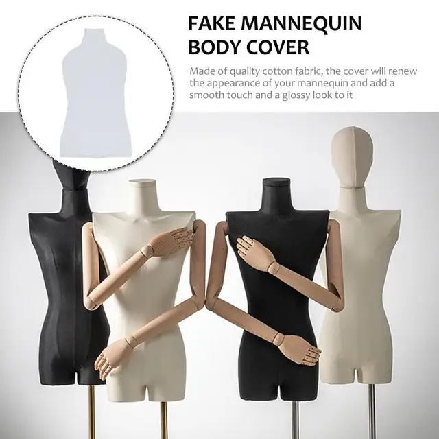 Fabric Mannequin Female Mannequin Cloth Cover 1Pc Female Model Cloth ...