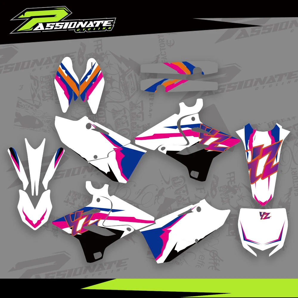 For YAMAHA YZ125 YZ250 YZ 125 250 2015 2016 2017 2018 2019 Graphics ...