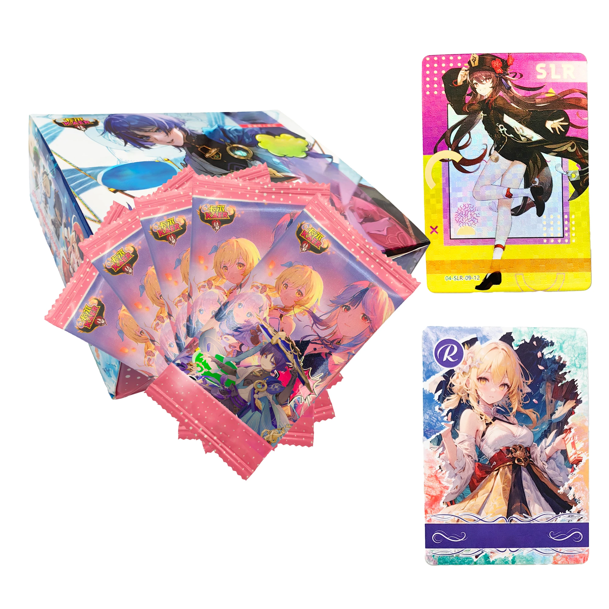 One-Box-Cartoon-Collectible-Cards-For-Amination-Toys-Peripheral ...