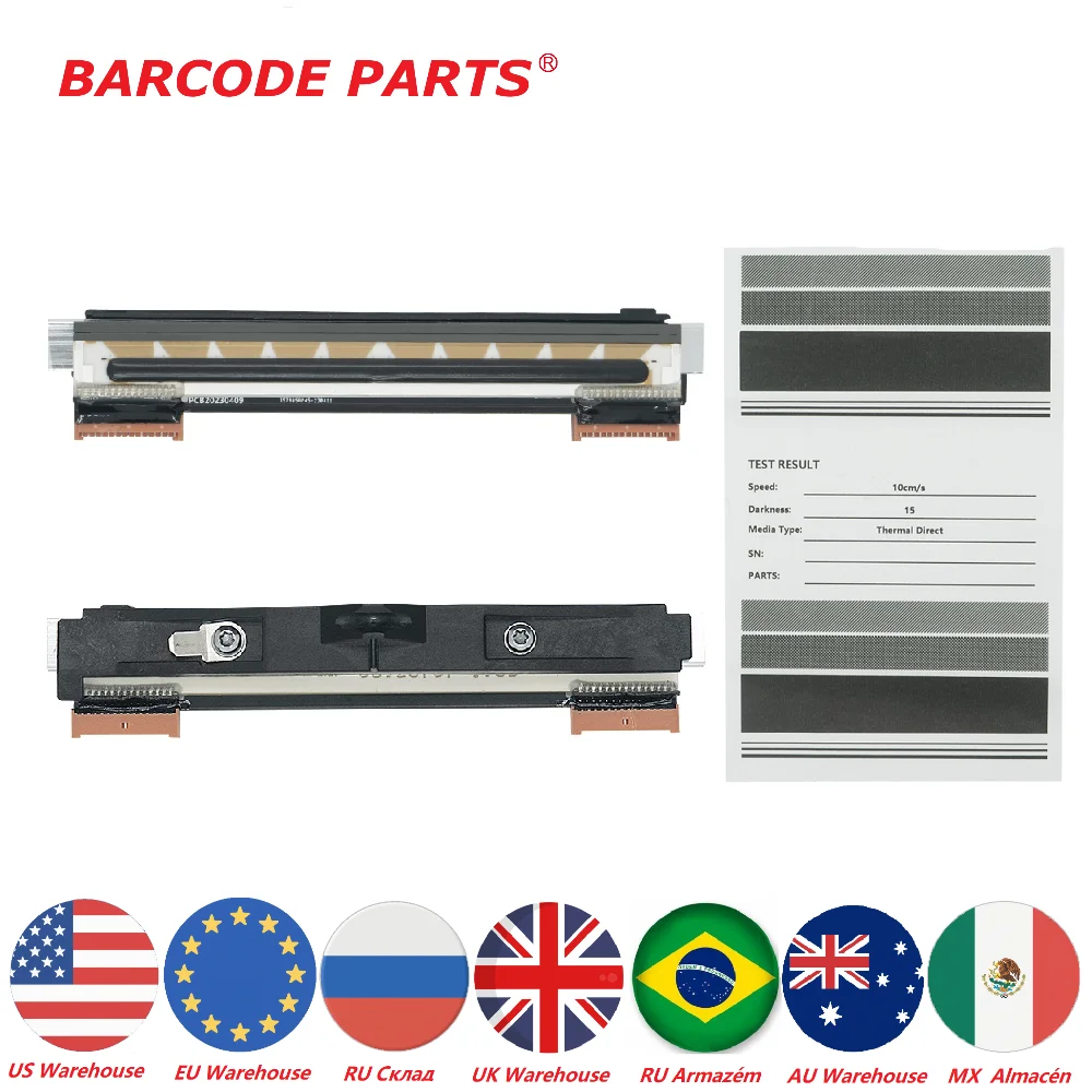 P1080383-415 203dpi Thermal Printhead for Zebra ZD420D ZD620D Barcode ...