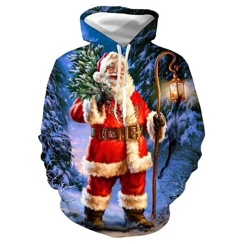 Santa-Claus-Hoodies-For-Men-3D-Printed-Christmas-Snowman-Graphics-Women ...